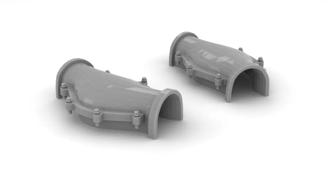 1/96 USN Chain Locker Covers Foredeck Set - distefan 3d print