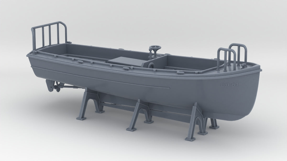 1/96 USS Iowa ('84) 40ft Utility Boat - distefan 3d print